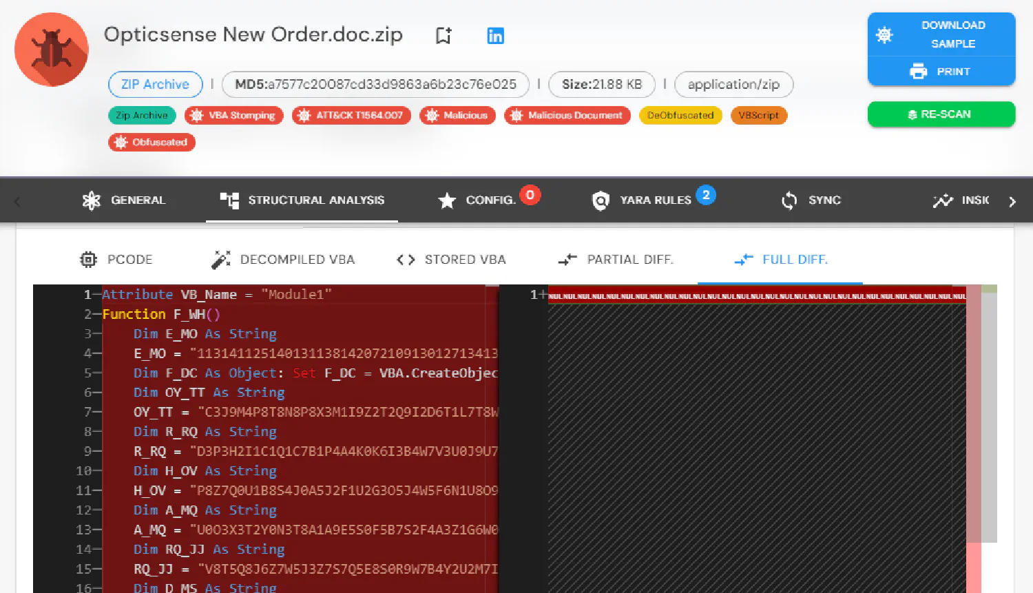 Understanding VBA Stomping and Purging: Why High-Fidelity Decompilation is Critical | Malva.RE